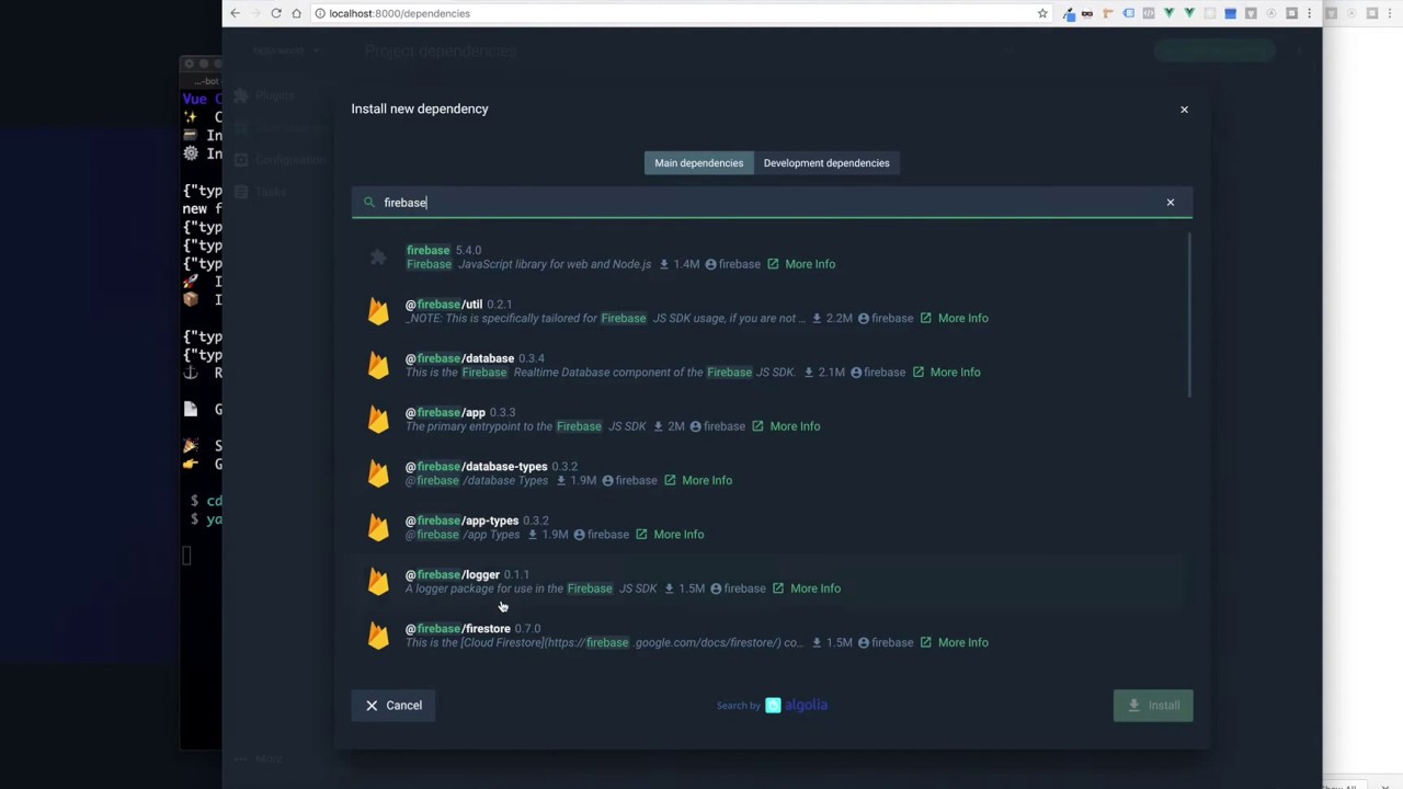 03  vue cli  3  : install plugin
