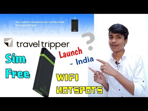 Tripper SIM Free WiFi Hotspots | Features & Reviews | Full Details in Hindi | Tripper Technology