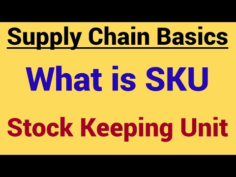 What is SKU | Stock Keeping Unit | Difference between UPC and SKU