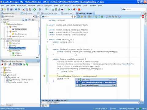Java Class Data Control and ADF Binding Tricks Demo | Shay Shmeltzer's Oracle JDeveloper and ADF ...