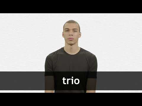 How to pronounce TRIO in American English