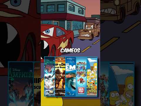 Did You Notice These 5 Cars Cameos In Other Animated Movies & Cartoons