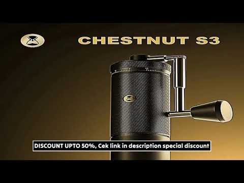 TIMEMORE CHESTNUT S3 Manual Coffee Grinder External Adjustment 0.015mm/click S2C890 Burr I