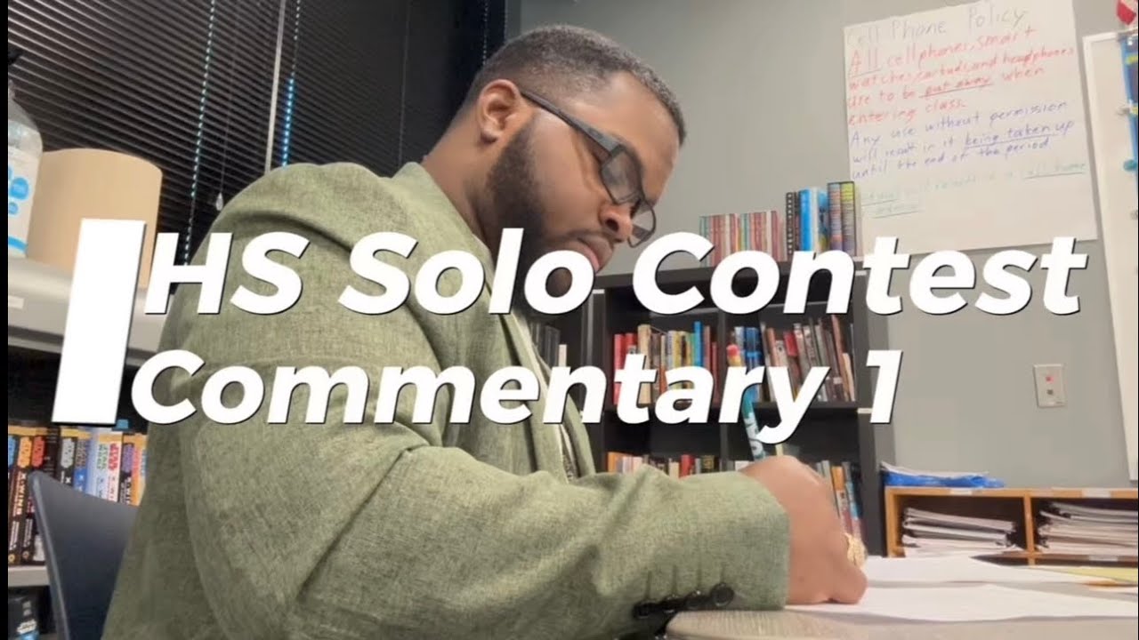 Judging High School Solo & Ensemble Contest