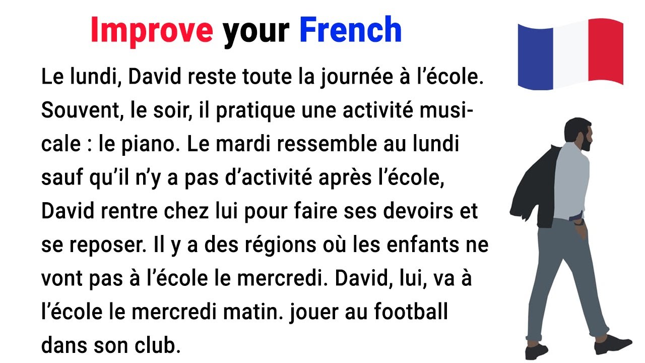 French Language Learning | LISTEN and PRACTICE | Les jours de la semaine