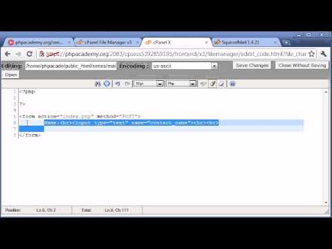 Learn Beginner PHP Tutorial 100 Creating a Simple Contact Form Part 1 - Mind Luster