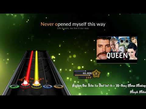 Another One Bites the Dust but its a 30-Song Meme Mashup - Magik Mike - Clone Hero Chart Preview