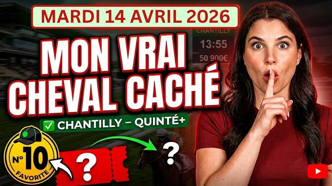 QUINTÉ+ CHANTILLY APRIL 14, 2026 | BIG SCOOP THE BASE? MY HIDDEN HORSE CHANGES EVERYTHING 🔥