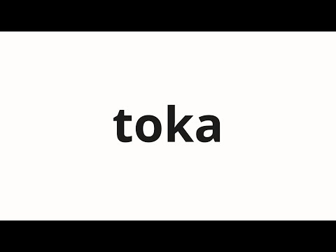 How to pronounce toka | 渡河 (Crossing in Japanese)