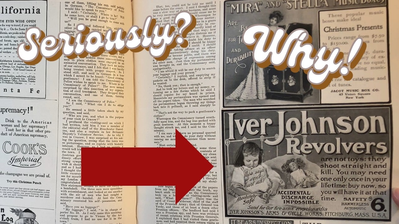 100+ Year Old Magazine Flip-Through: 1903 Harper's Weekly Secrets and Strange Ads