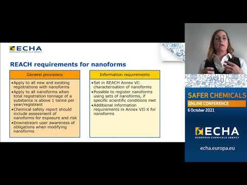 European regulation improves trust in nanomaterials, Jenny Holmqvist ECHA