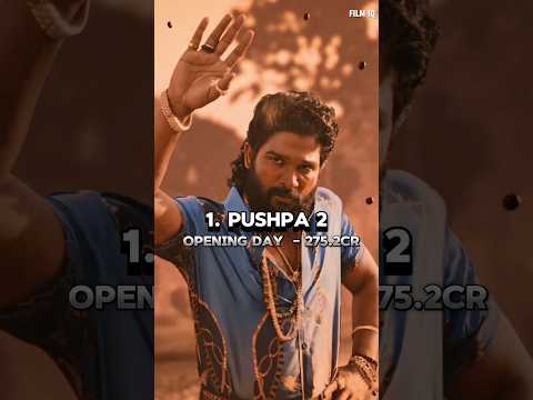 Top10 indian first day highest gross collection movies list | #newmovie #pushpa2 #shorts