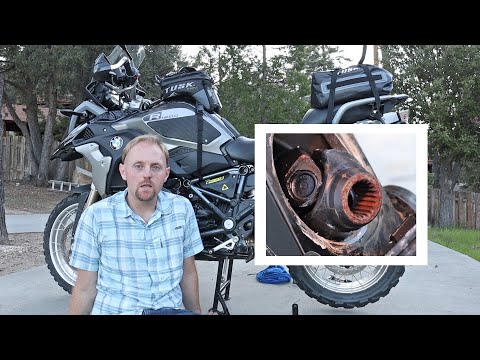 BMW R1250GS / R1200GS : Important but Often Overlooked Maintenance Item (Spline Lube Tutorial)