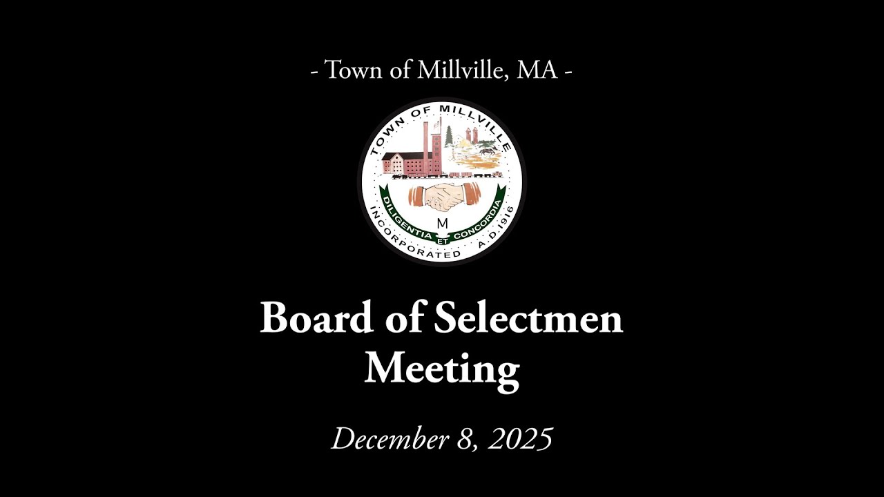 Board of Selectmen - December 8, 2025