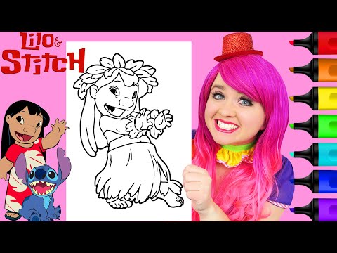 Coloring Lilo & Stitch | Lilo