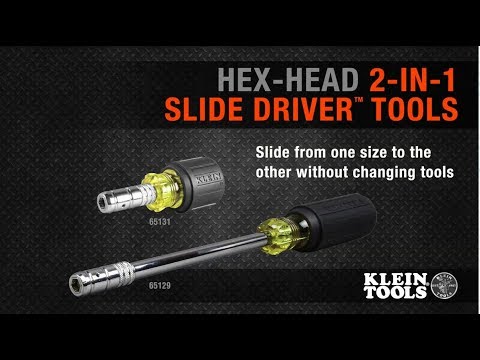 Hex-Head 2-in-1 Slide Driver Tools