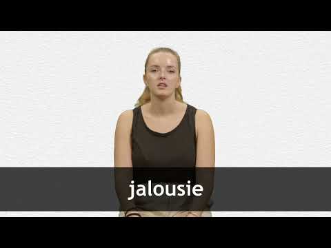 How to pronounce JALOUSIE in French