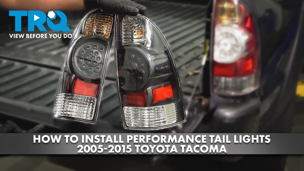 How to Install Performance Tail Lights 2005-2015 Toyota Tacoma