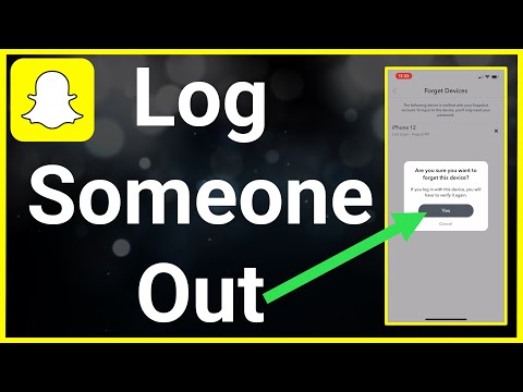 How To Log Someone Out Of Your Snapchat Account