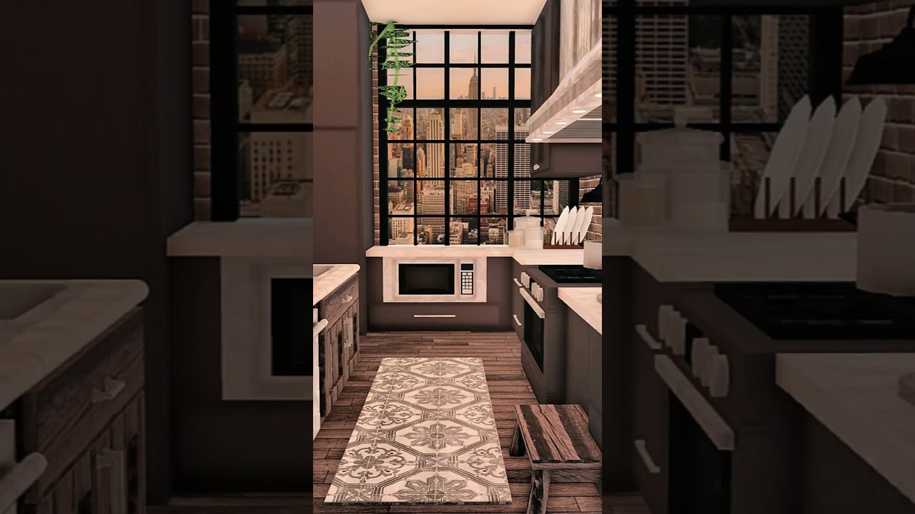 BLOXBURG: 14K MODERN ROLEPLAY HOUSE | NO-GAMEPASS #shorts #short #shortvideo #shortsfeed #viral