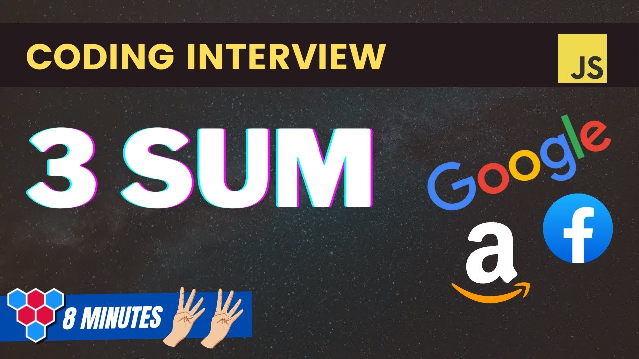 THREE SUM (3SUM) // JavaScript Coding Interview (LeetCode)