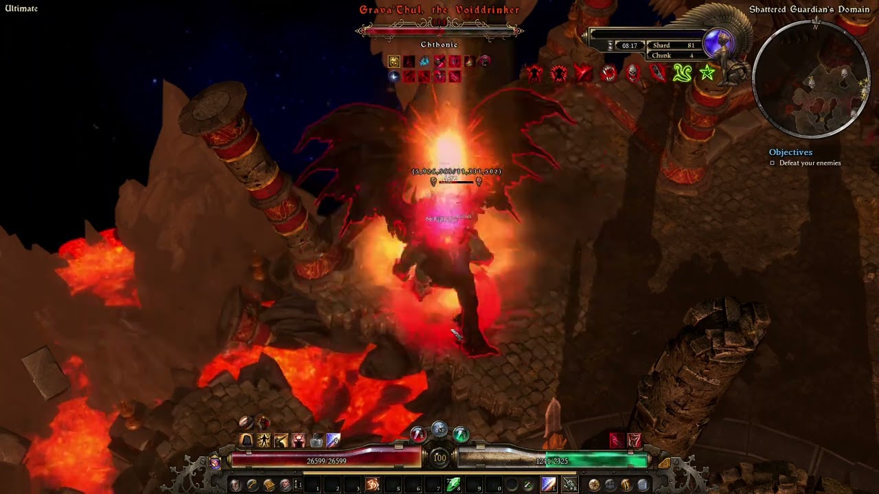 [1.2.0.5] Grava'Thul debuffs himself with Entropic Void in SR - Bug ...
