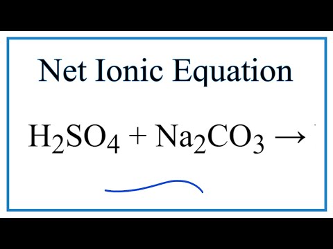 Na2co3 H2so4 Na2so4 Co2 H2o Chemical Reaction