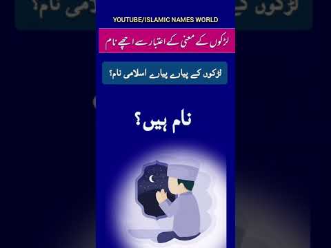 Basir || Islamic Boys Name || Meaning In Urdu And English... #islamicnames #islamicnaam #shorts