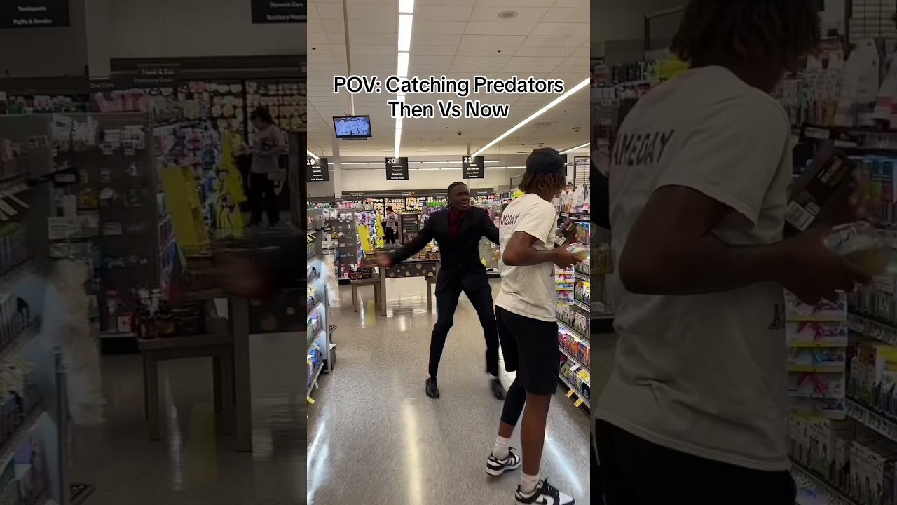 Catching Predators Then Vs Now😭😭