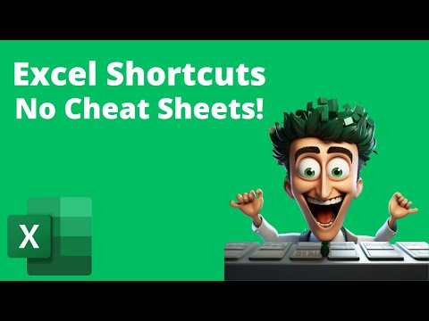 Learn Excel shortcuts without a cheat sheet