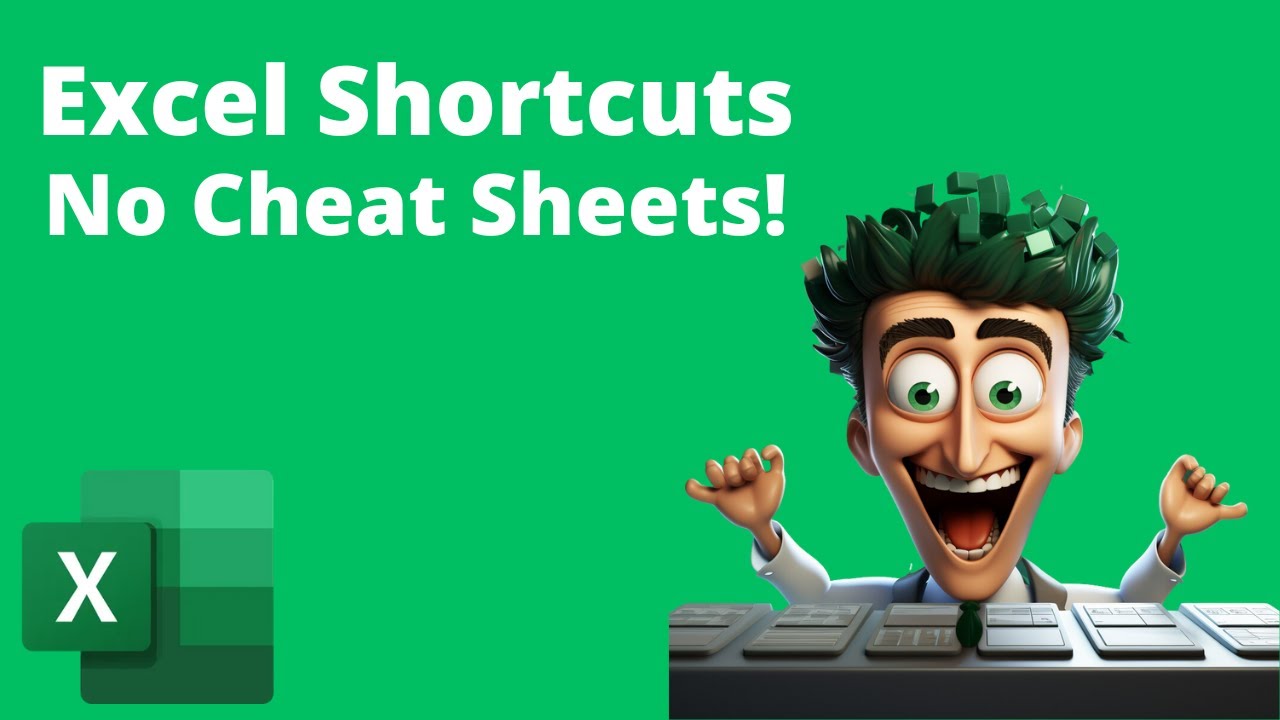 Learn Excel shortcuts without a cheat sheet