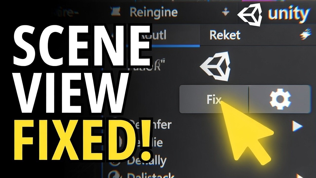 How to fix Unity Scene View camera zoomed out and resetting view