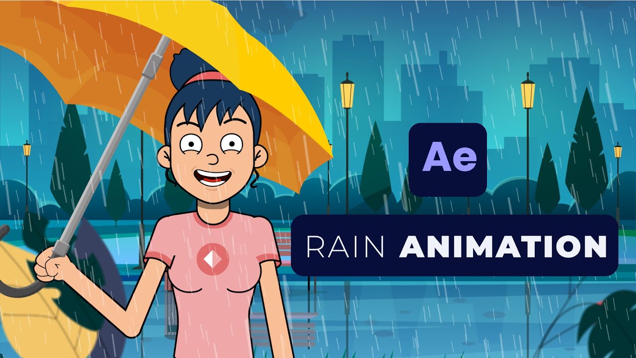How to Create & Animate Rain with After Effects | Quick Tutorial