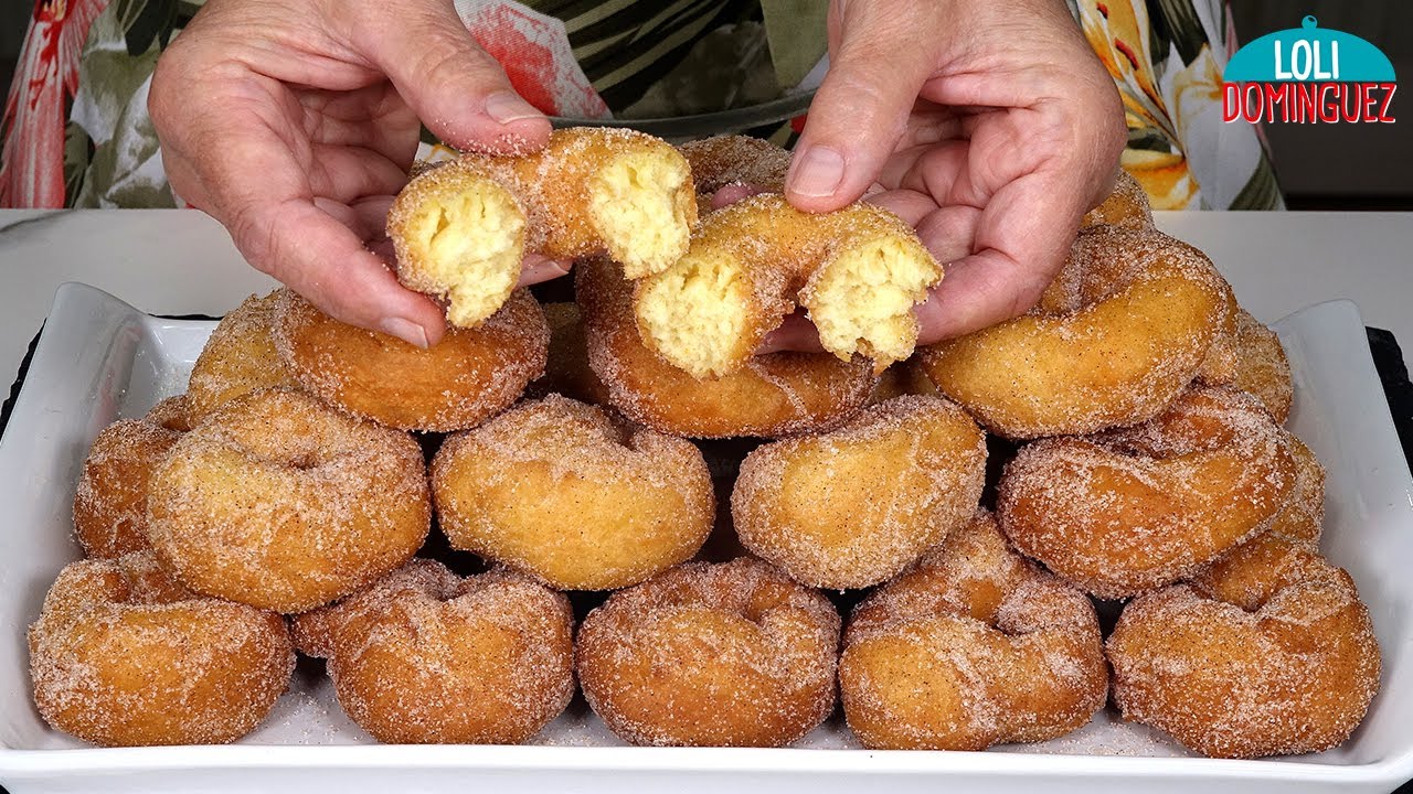 QUICK HOLY WEEK DOUGHNUTS. Tender and delicious doughnuts you'll have made in no time.