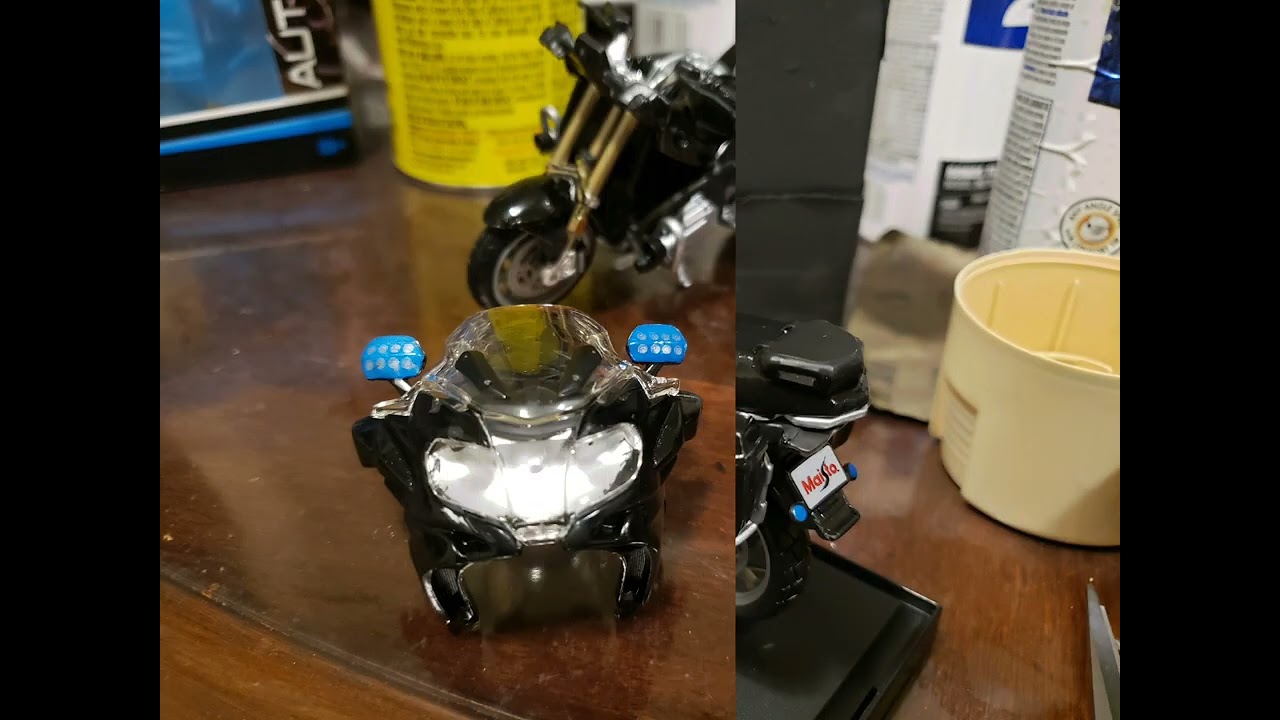 1/18 POLICE: FHP- Florida Highway Patrol BMW Police Motorcycle