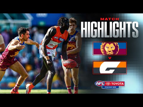 Brisbane Lions v GWS Giants Highlights | Round 14, 2025 | AFL