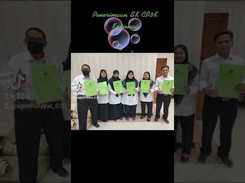 penerimaan SK PPPK Kementerian Agama