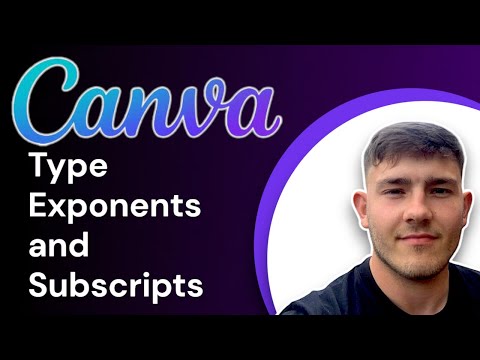 How to Type Exponents and Subscripts in Canva for Beginners 5 mins (2025 Guide)