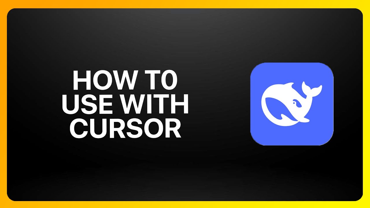 How To Use Deepseek With Cursor Tutorial