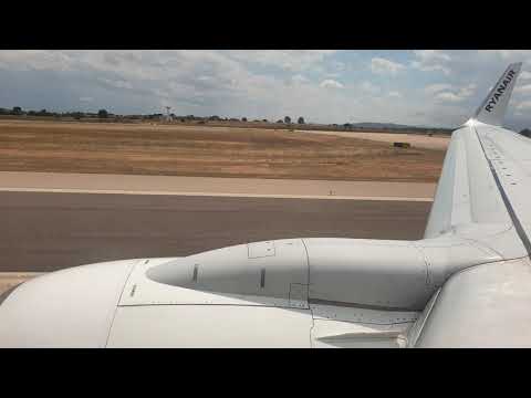 Boeing 737-800 Take off from Valencia Airport |Ryan Air| Spain