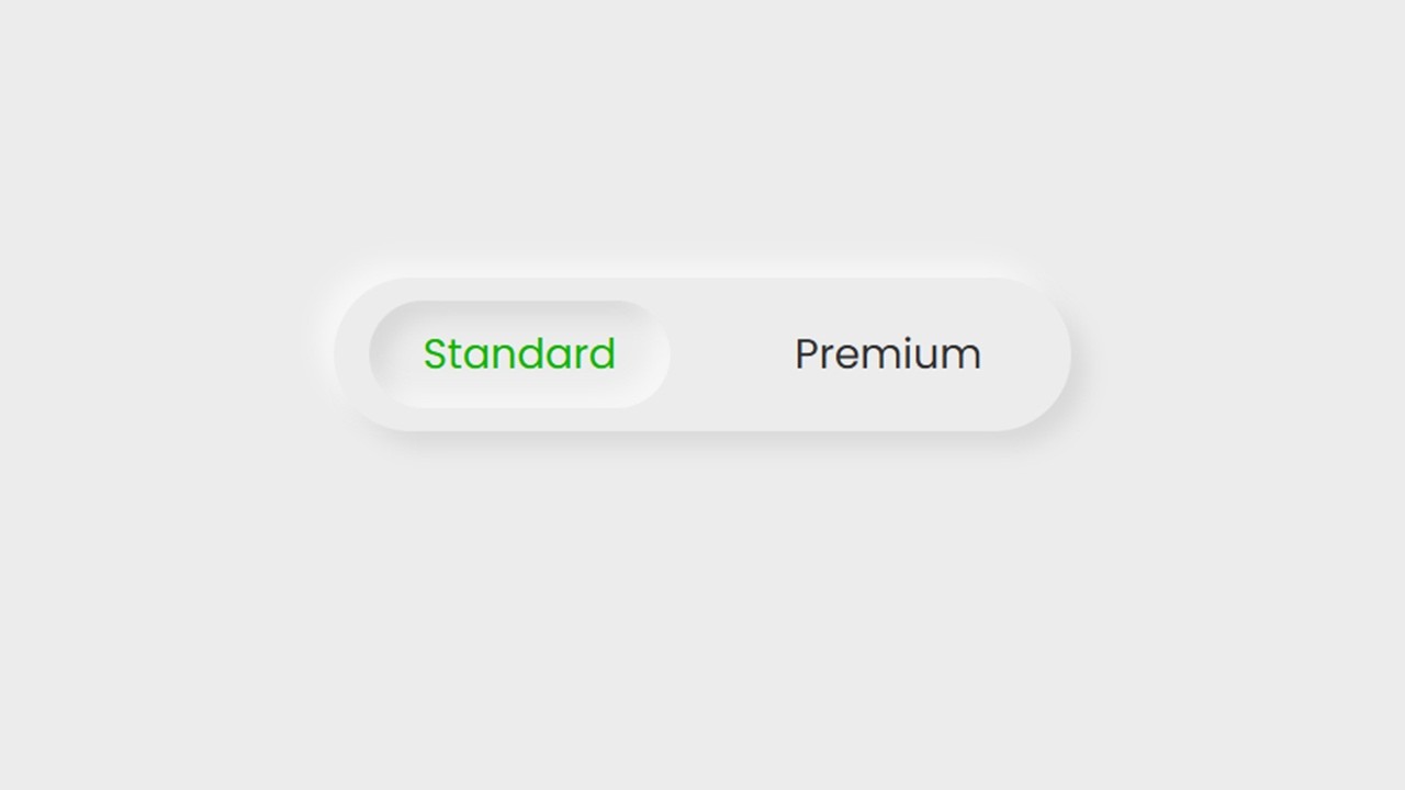 Neumorphism Radio Buttons HTML CSS