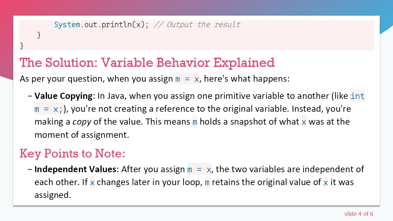 Understanding Variable Assignment in Java: Do Copies Reflect Changes?