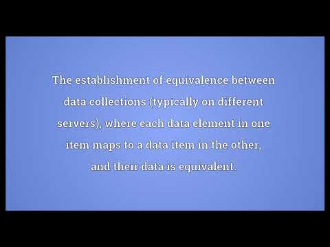 Data synchronization Meaning