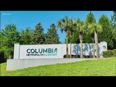 New Columbia Airport sign
