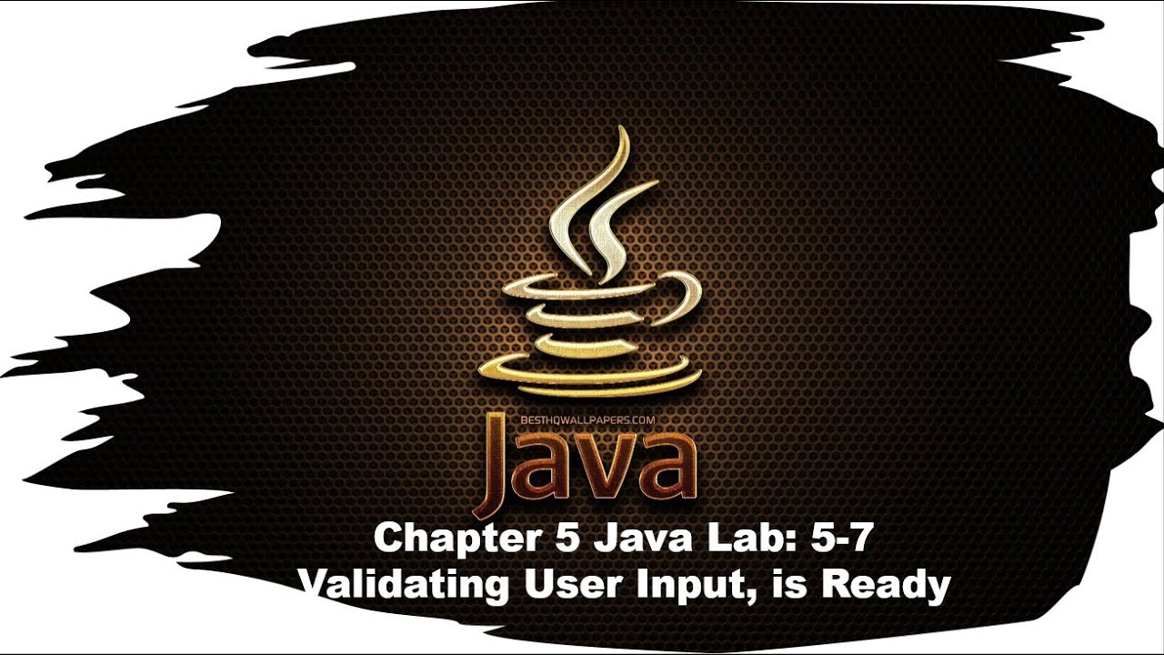 Principles of Programming Chapter 5, Java Lab 5-7