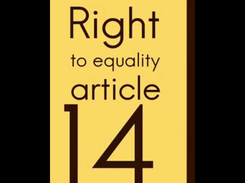 Fundamental rights article 14 of indian constitution in hindi full explained