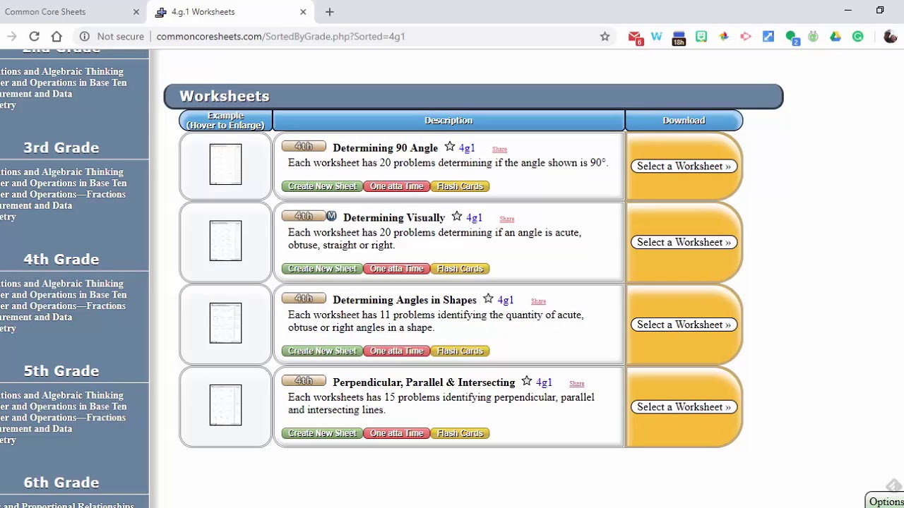Commoncoresheets.com - amazing free resource for math, science, social studies, writing