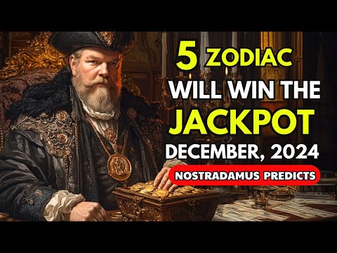 Nostradamus predicted GREAT WEALTH for 5 ZODIAC SIGNS starting from December 14 , 2024