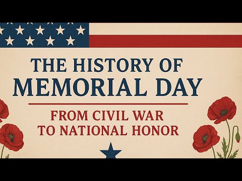 The History of Memorial Day: From Civil War to National Honor. #memorialday #memorialday2025