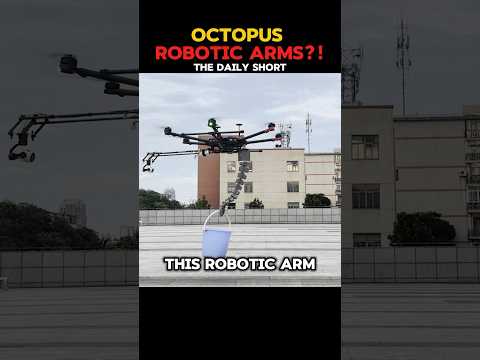 Octopus Tentacle Robotic Arm?!